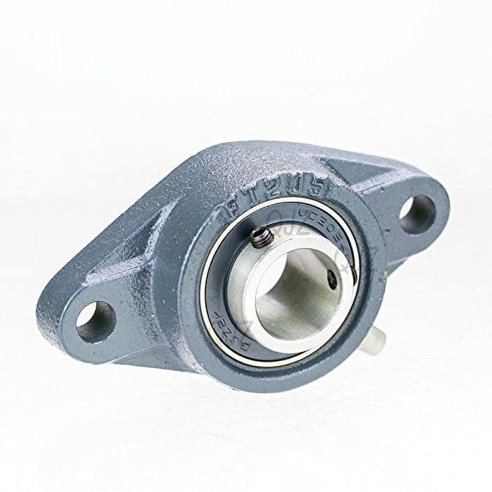 15/16 in 2-Bolts Flange Cast Iron UCFT205-15 Mounted Bearing UC205-15+FT205 - Walmart.com
