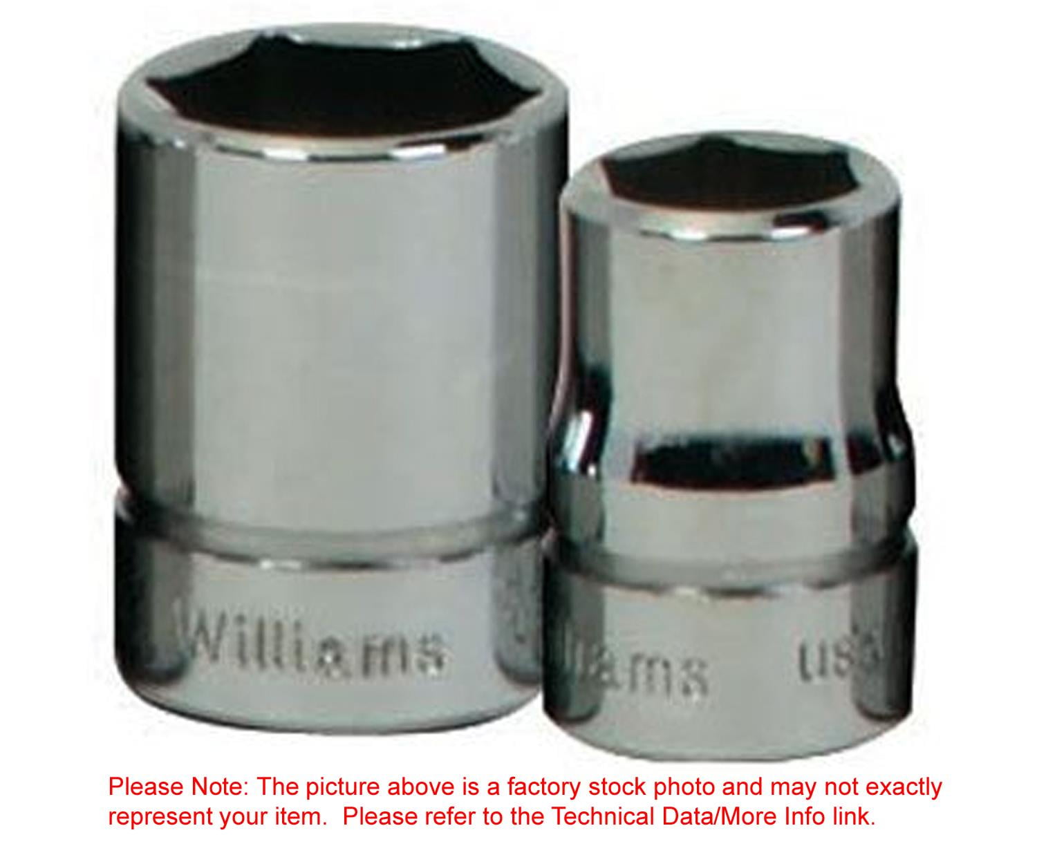 15/16" x 1/2" Drive 6 Point Deep Supertorque™ Socket, Black Industrial ...
