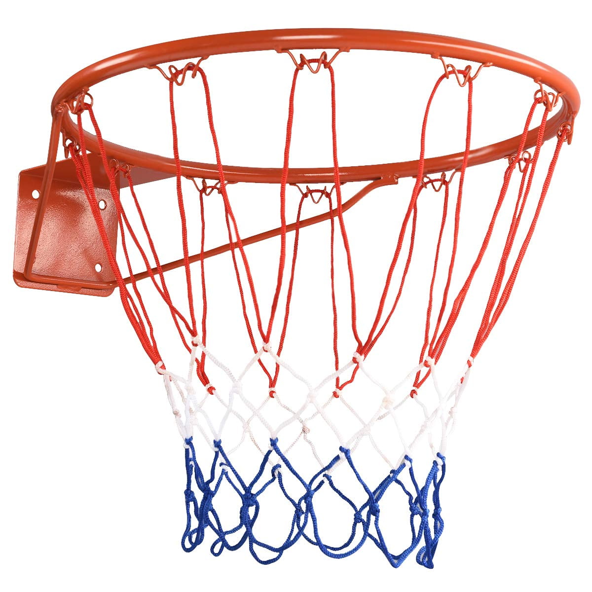 15/18 Inch Basketball Rim Replacement with Weatherproof Net, Steel ...
