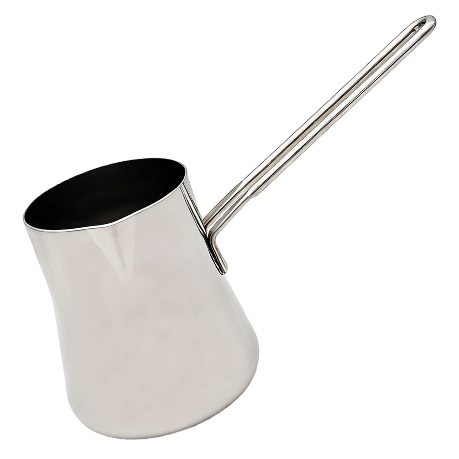 15.2 fl oz / 450 ml Stainless Steel Turkish Coffee Pot, Versatile Cezve ...