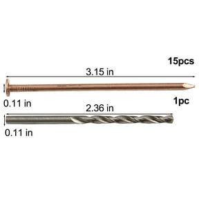 25/20/15Pcs 4Inch Copper Nails For Killing Trees Stump Root Stump ...