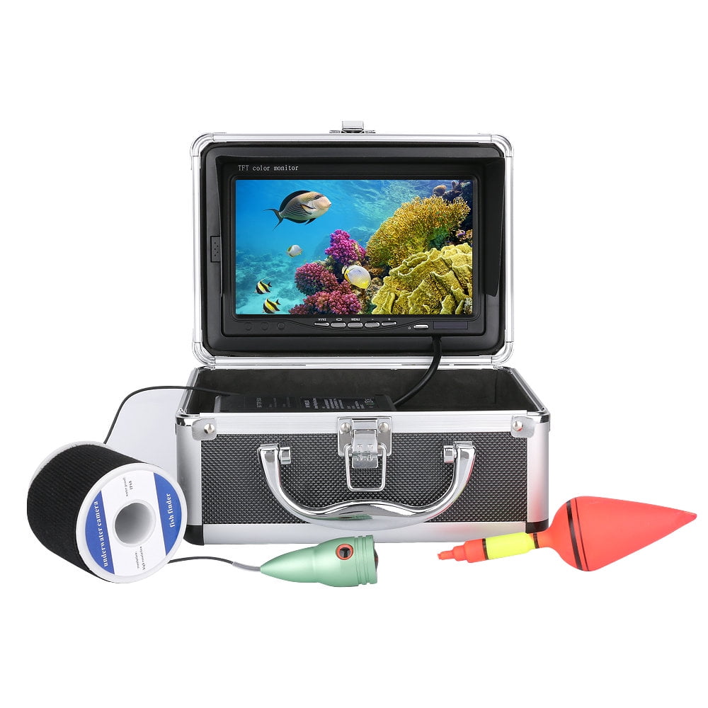 15/20/30M 1000TVL Fish Finder Underwater Ice Fishing Camera 7" LCD ...
