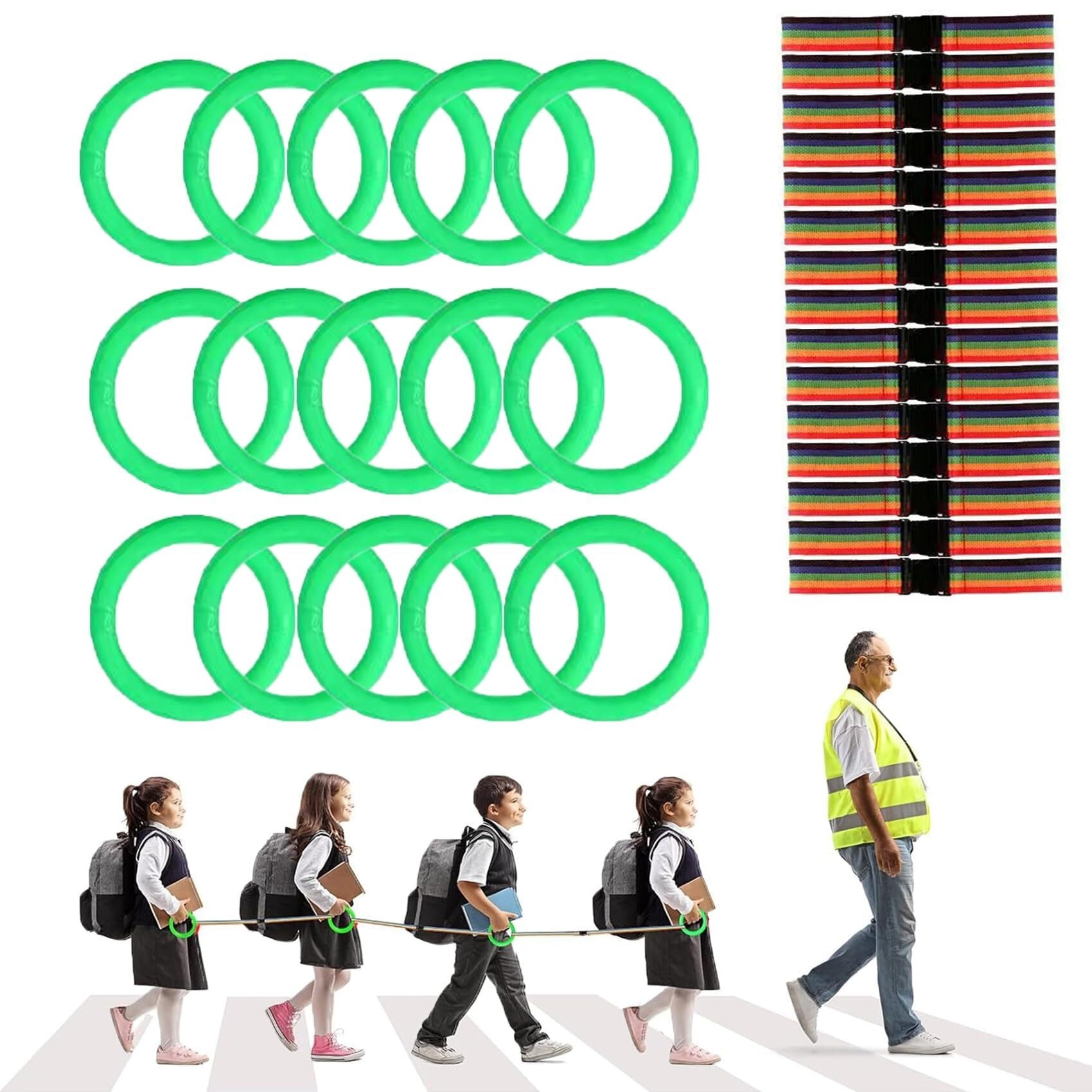 15/20 Sets Walking Rope for Preschool Toddlers Walking Rope Kids ...