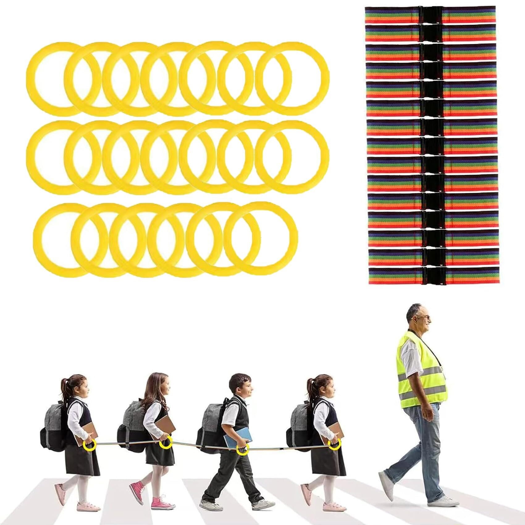 15/20 Sets Walking Rope for Preschool Toddlers Walking Rope Kids ...