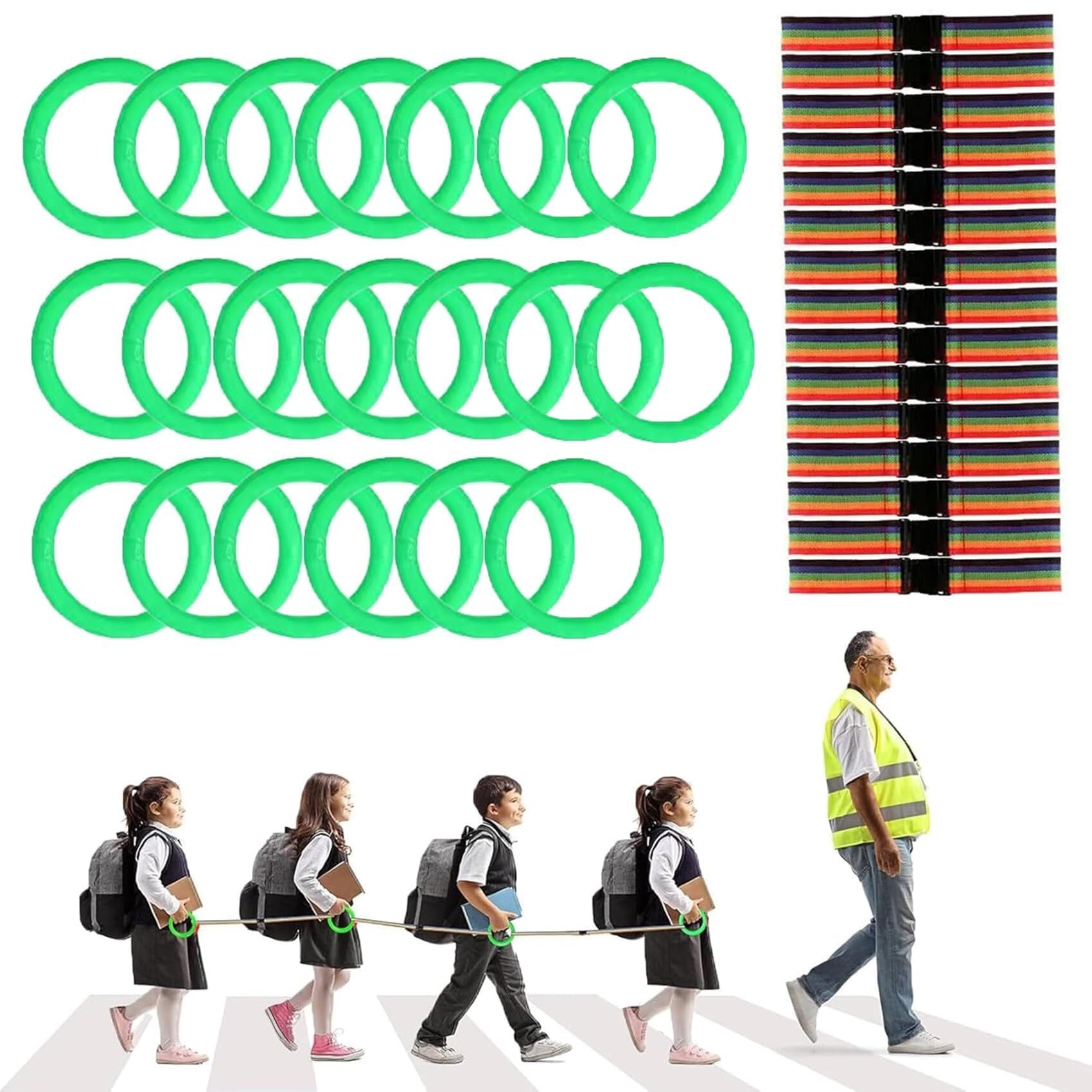 15/20 Sets Walking Rope for Preschool Toddlers Walking Rope Kids ...