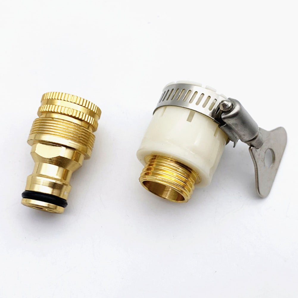 15-23mm Mixer Tap Connectors To Garden Water Hose Pipe Fitting Faucet ...