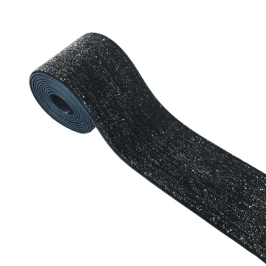 15/25/40mm 9 Color Glitter Velvet Ribbon Single Face Velor Webbing ...