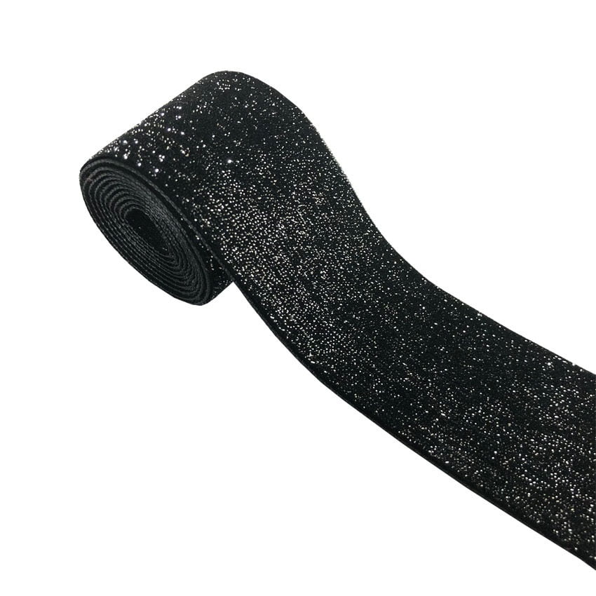 15/25/40mm 9 Color Glitter Velvet Ribbon Single Face Velor Webbing ...