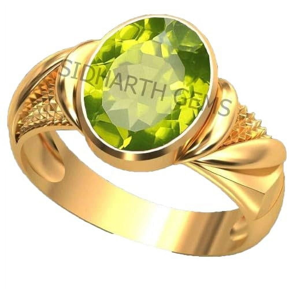 15.25 Ratti / 14.50 Carat Original Peridot Stone Astrological Purpose ...