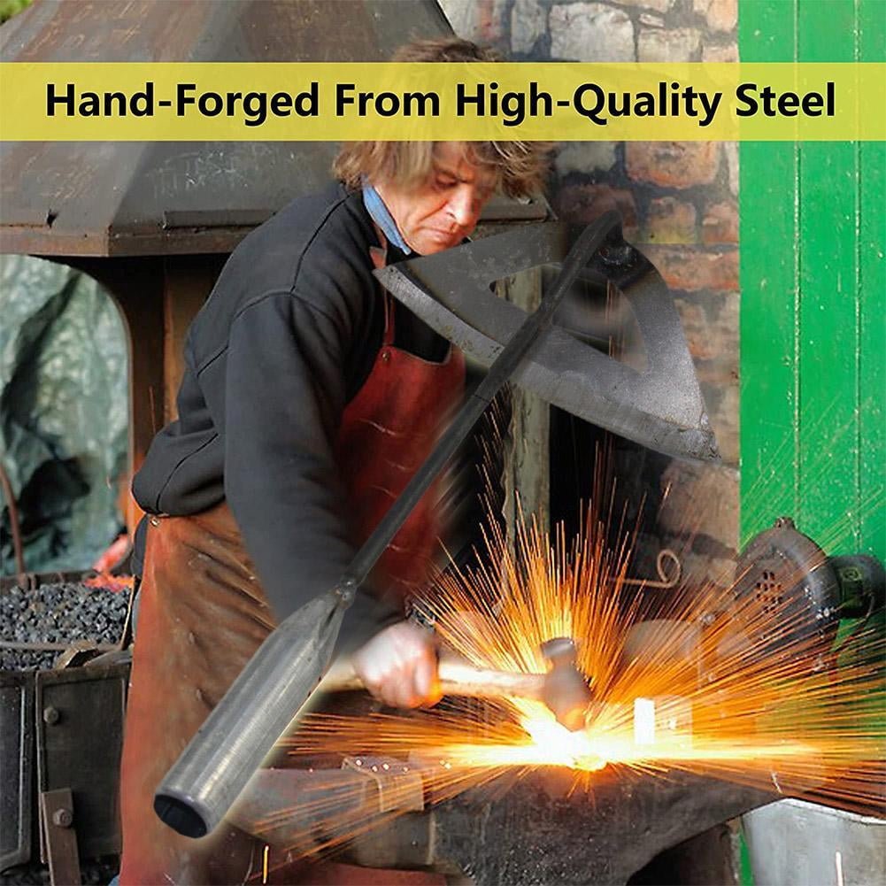 15*28.5cm Iron Handle Galvanized Pipe Iron Handle Hollow Small Hoe ...