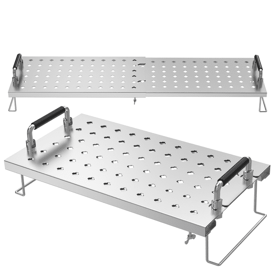 15"-28" Adjustable Griddle Warming Rack for Most Tabletop Flat-top ...