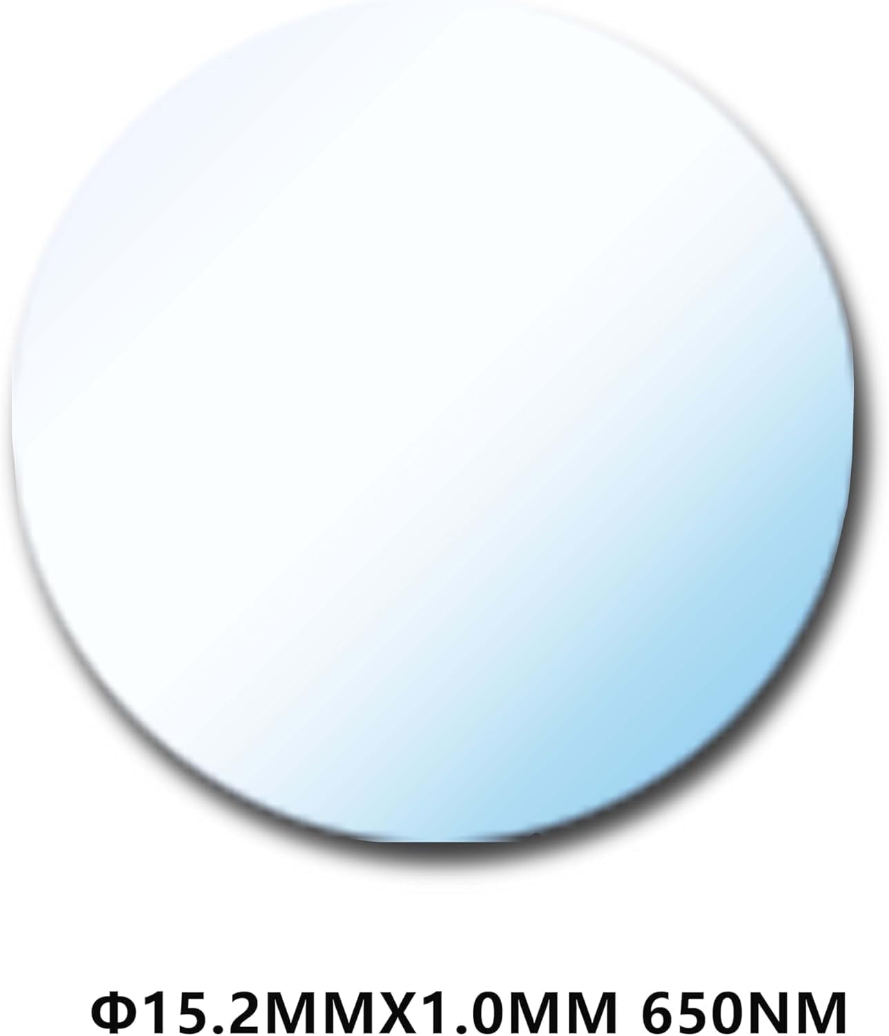 15.2mm×1.0 mm Optical 650nm Infrared Cut Filter Camera Lens for Use ...