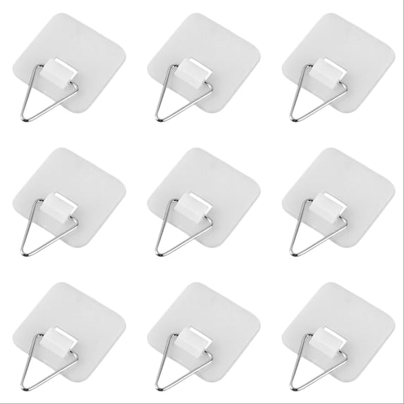 15/30/50/80/120cs 1x1 Inch Wall Plate Hangers Vertical Holders Display ...