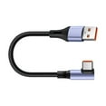 15/30cm Long USB to Type C Charging Cable Short Fast Data Cord Wire ...
