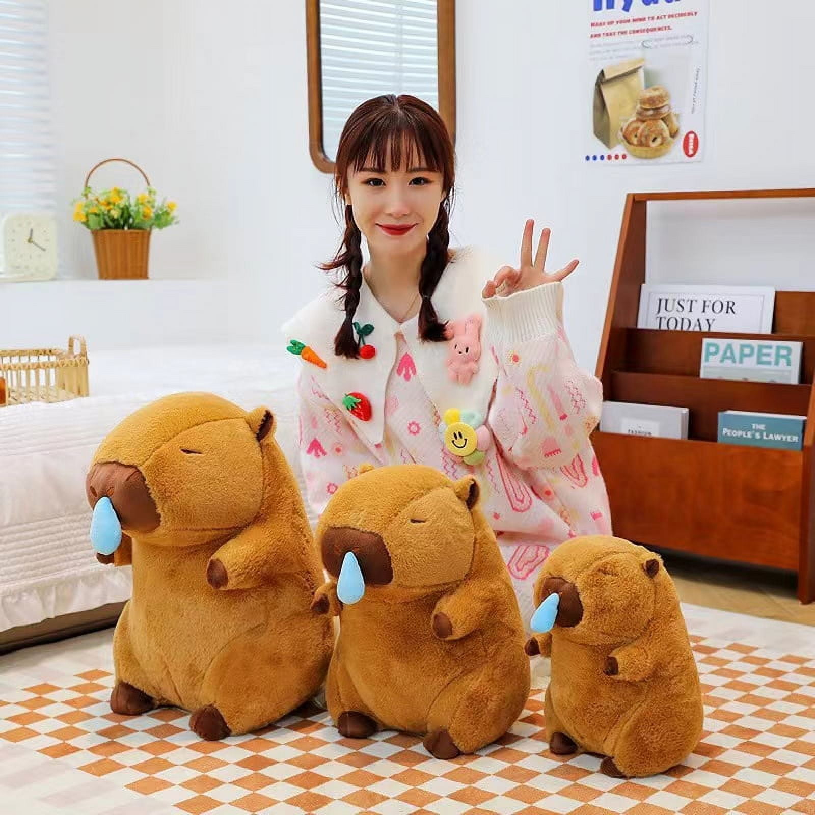 15-30cmCapybara Plush Simulation Capibara Anime Fluffty Toy Cute Doll ...