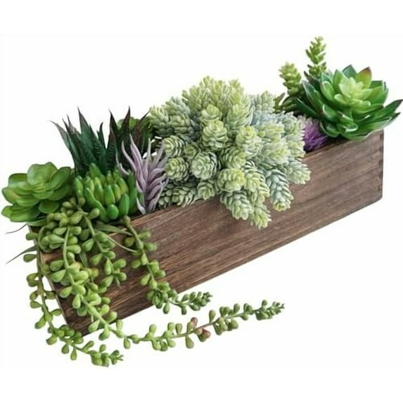 15" Assorted Artificial Succulent Arrangement Assorted Succulents in ...
