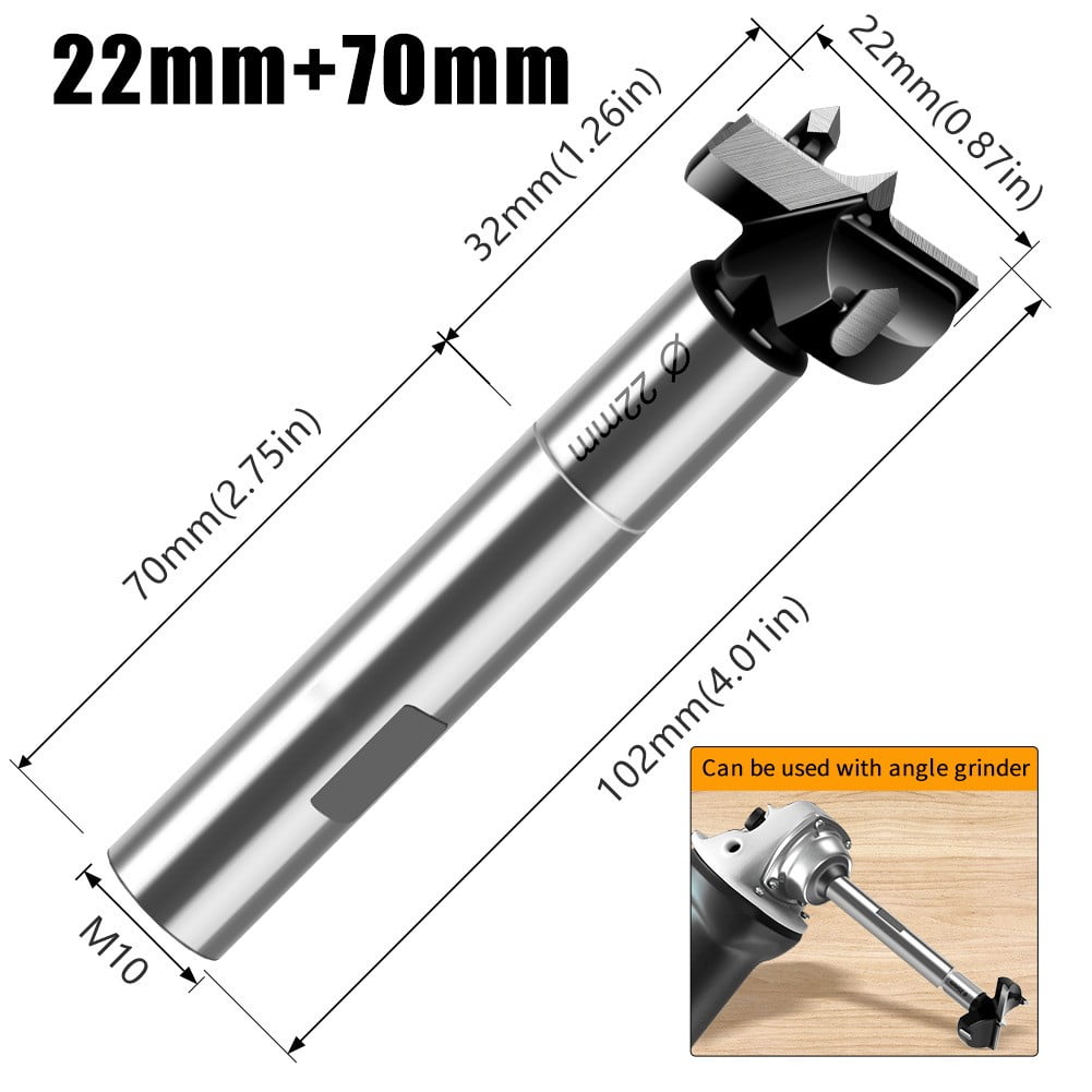 15-35mm Concealed Hinge Drill Bits M10 Thread for Hole Drilling Guide ...