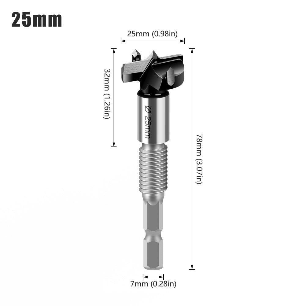15-35mm Concealed Hinge Drill Bits Woodworking for Hole Drilling Guide ...