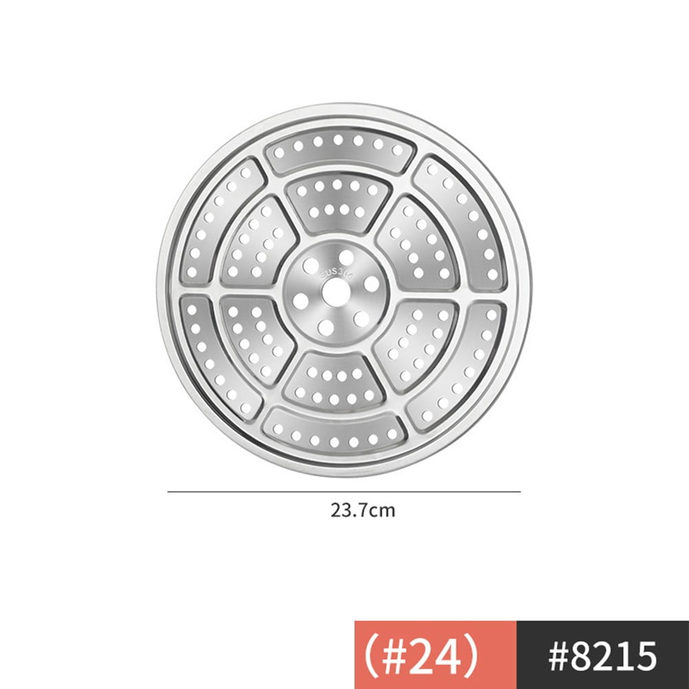 15-39cm 304 Stainless Steel Steamer Tray Round Steamer Rack Steaming ...