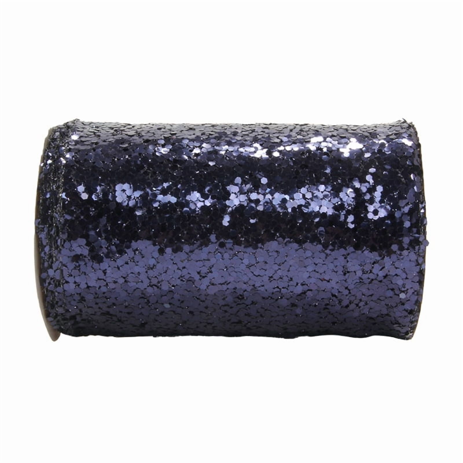 15.3cm Glitter Mesh Wired Ribbon, 10 Yard Webbed Sequin Diamond Mesh ...