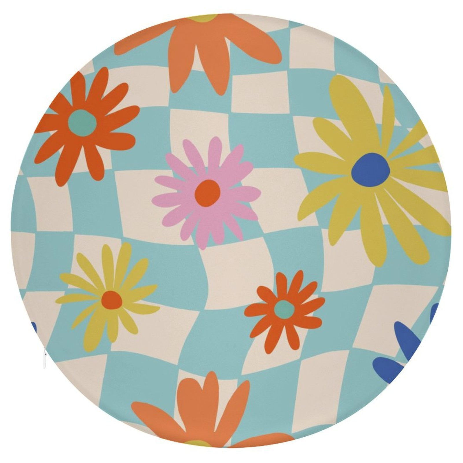 15.3in Round Cushion Is Not Easy To Deform Durable Breathable Four ...