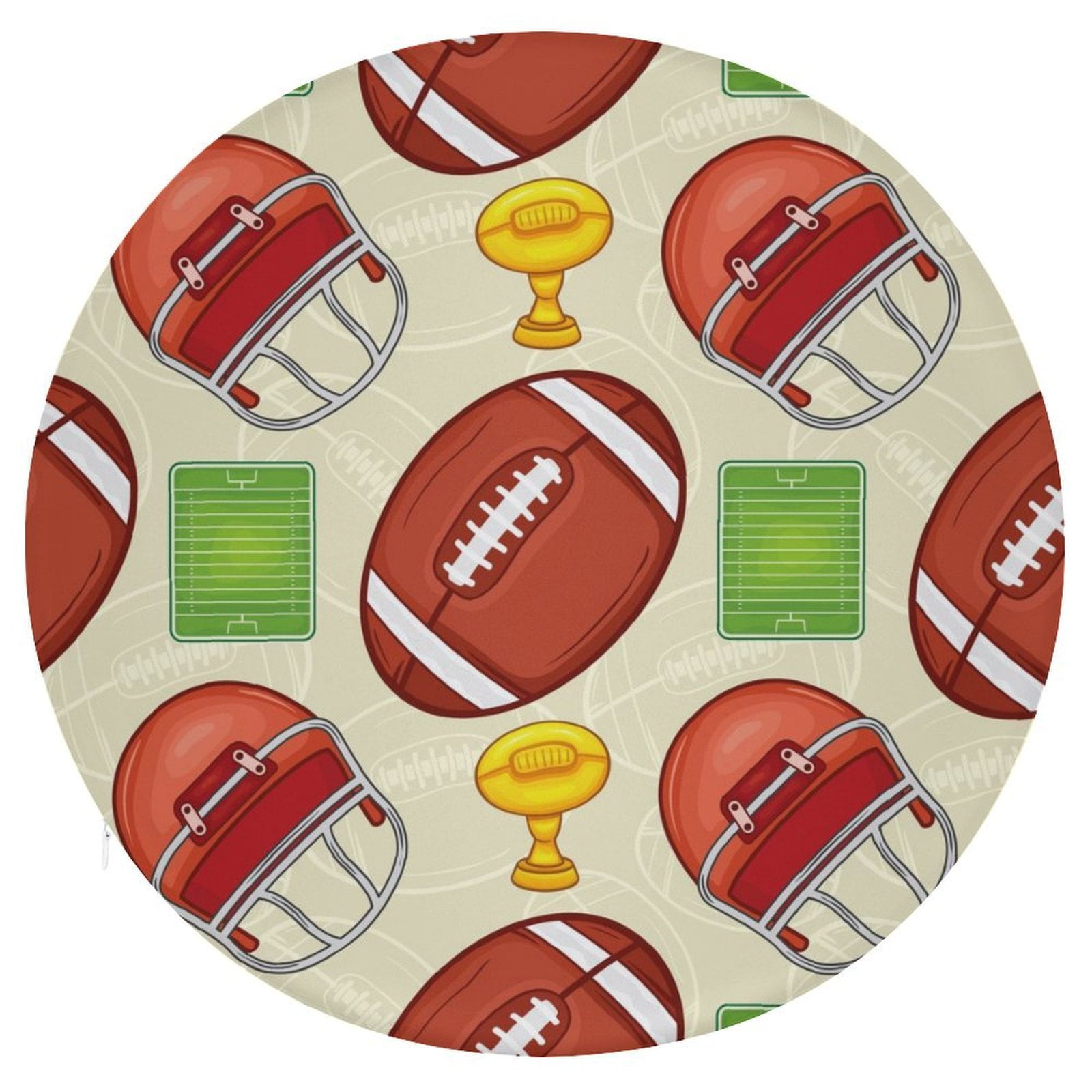 15.3in Round Cushion Is Not Easy To Deform Durable Breathable Four ...