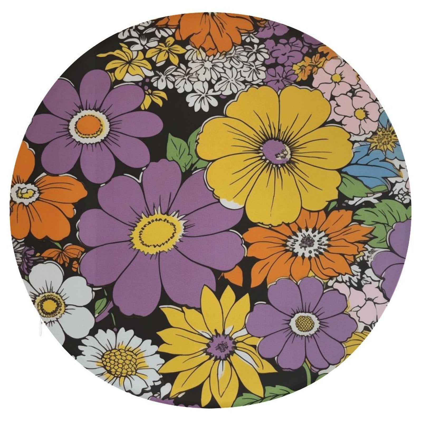 15.3in Round Cushion Is Not Easy To Deform Durable Breathable Four ...