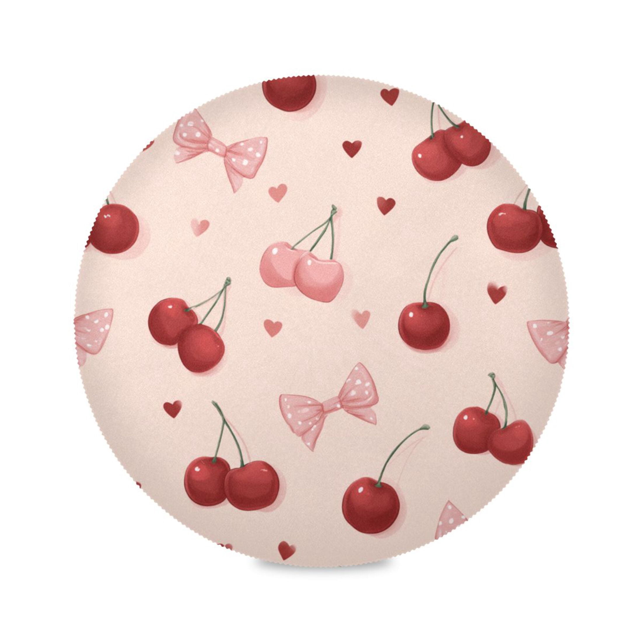 15.4 Inch Round Placemats Set of 1 Washable Heat Resistant Placemats ...