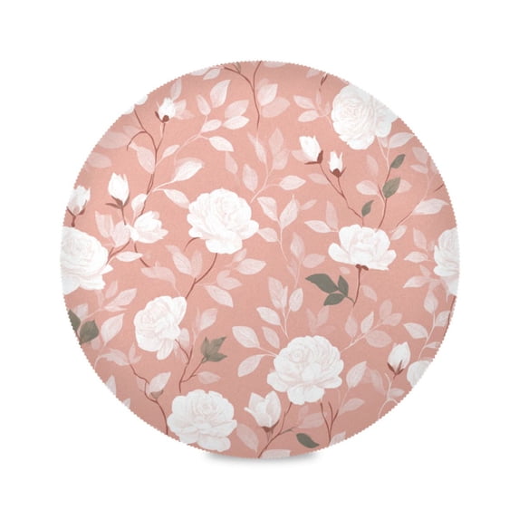 15.4 Inch Round Placemats Set of 1 Washable Heat Resistant Placemats ...