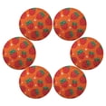 15.4 Inch Round Placemats Set of 6 Washable Heat Resistant Placemats ...