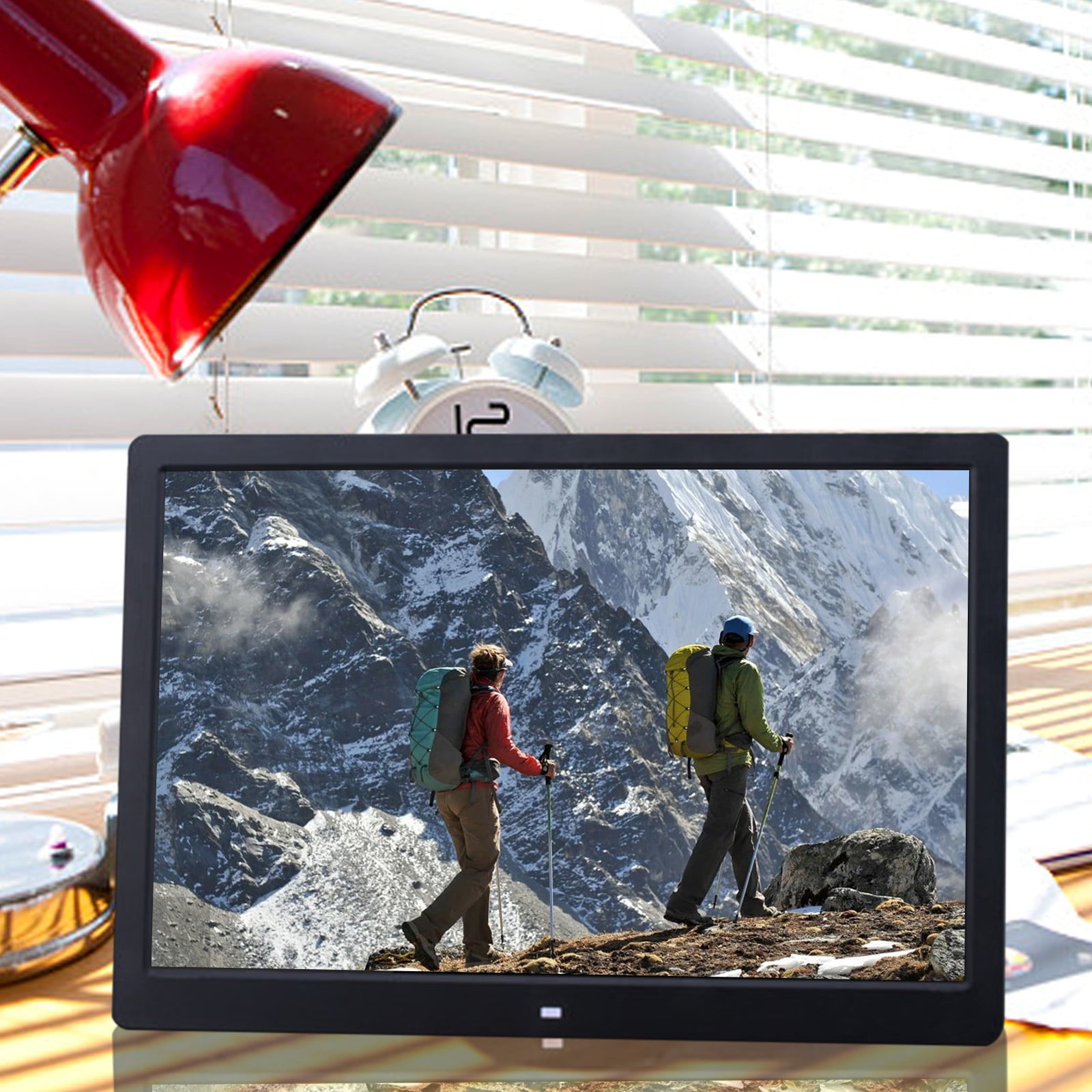 15.4 Inches Smart Digital Photo Frame, 32GB Playback Content, TN Screen ...