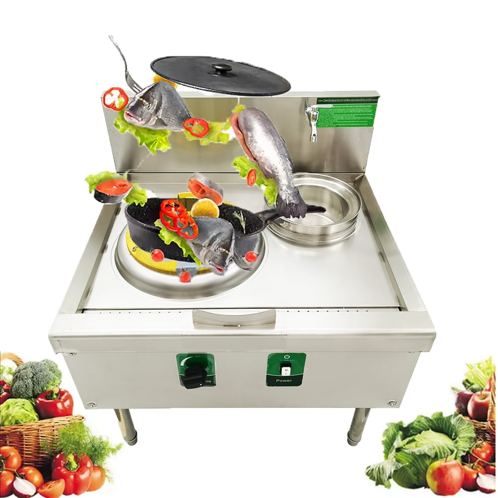 15.4" LPG and Natural Gas Chamber Single Burner Open Style Commercial ...