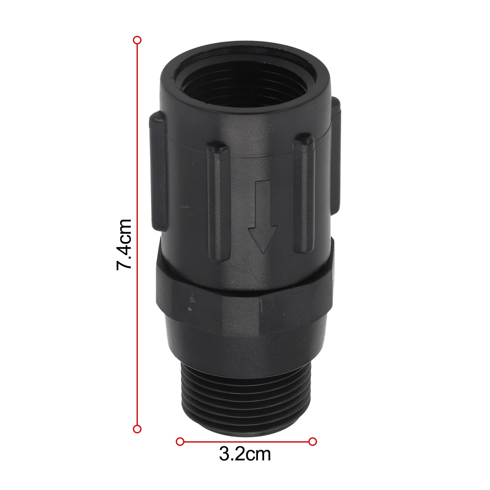 15-45PSI pressure regulating valve six-point internal external thread ...