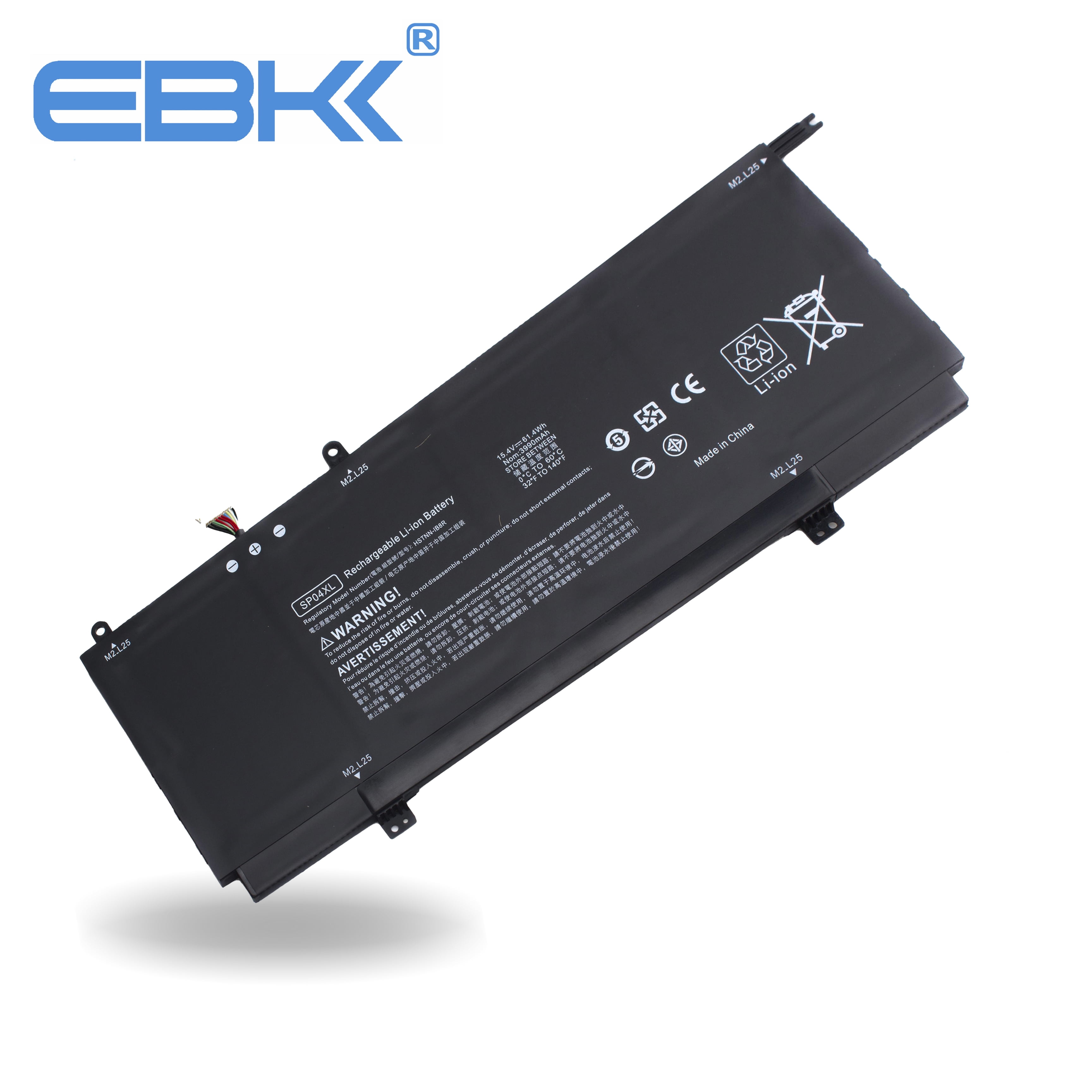 15.4V 61.4Wh 3990mAh SP04XL Laptop Battery Compatible with HP Spectre ...