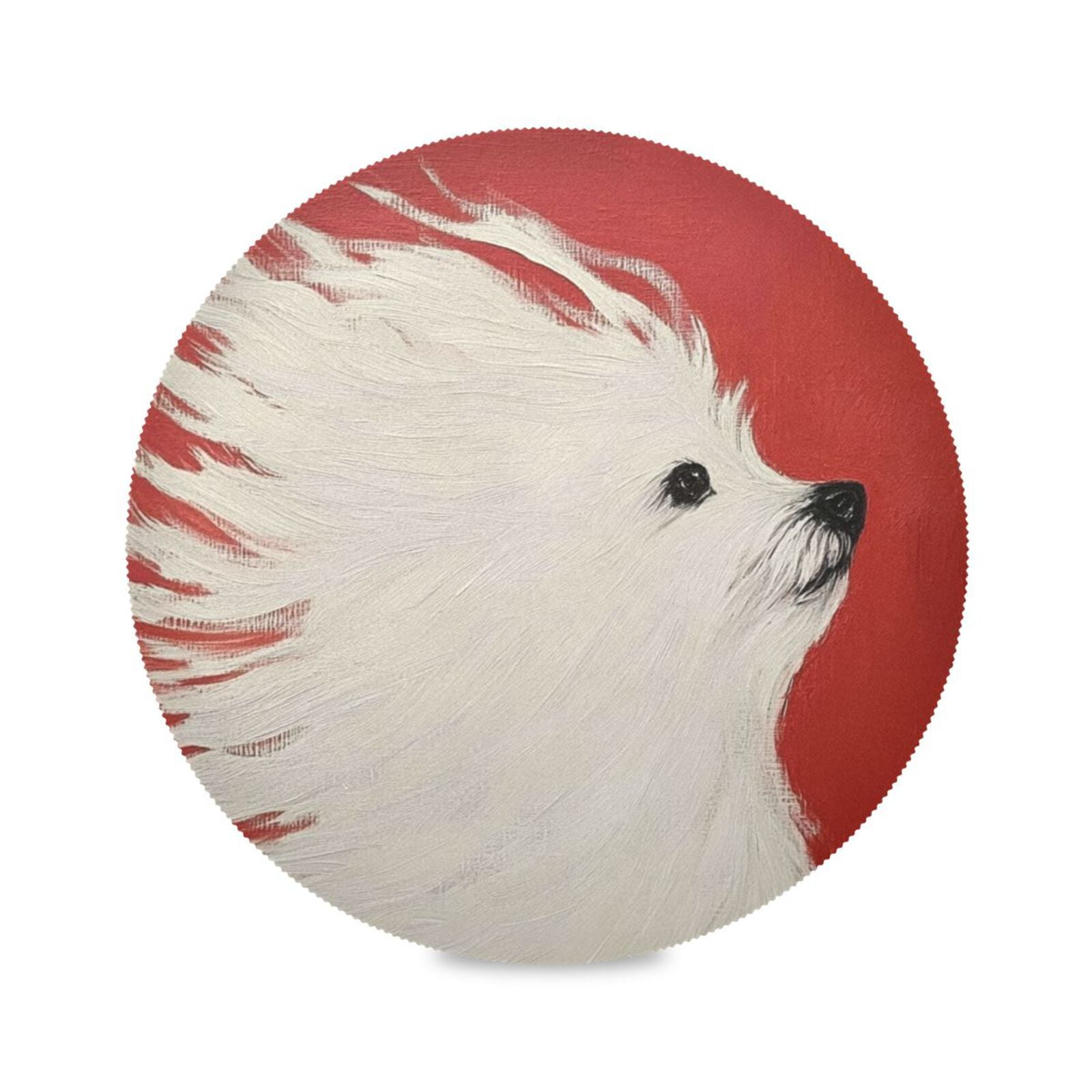 15.4inch Round Placemats, DIY Printing Design, Suitable for Kitchen ...