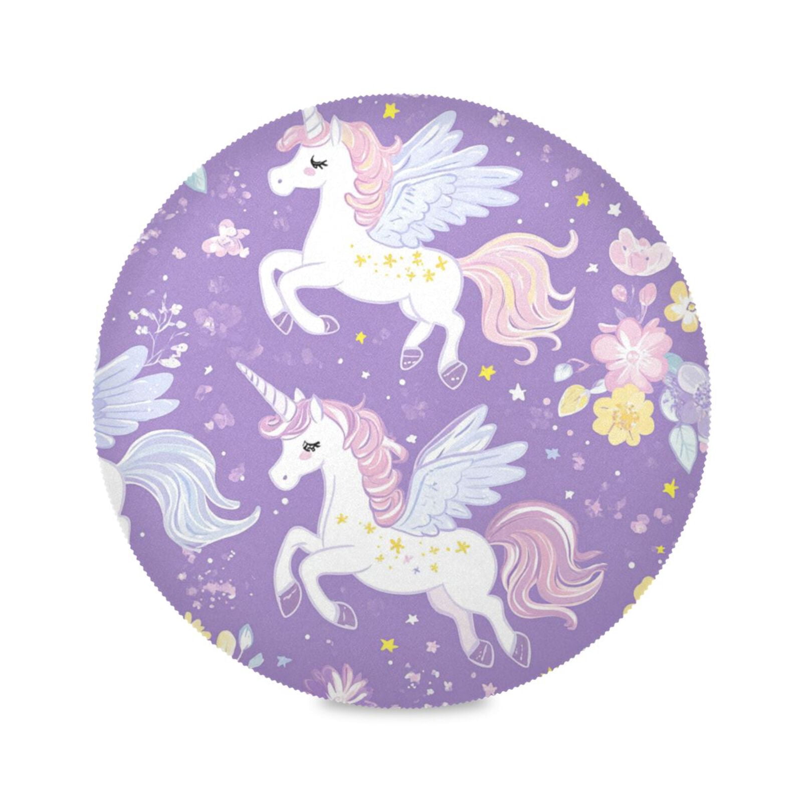 15.4inch Round Placemats, DIY Printing Design, Suitable for Kitchen ...