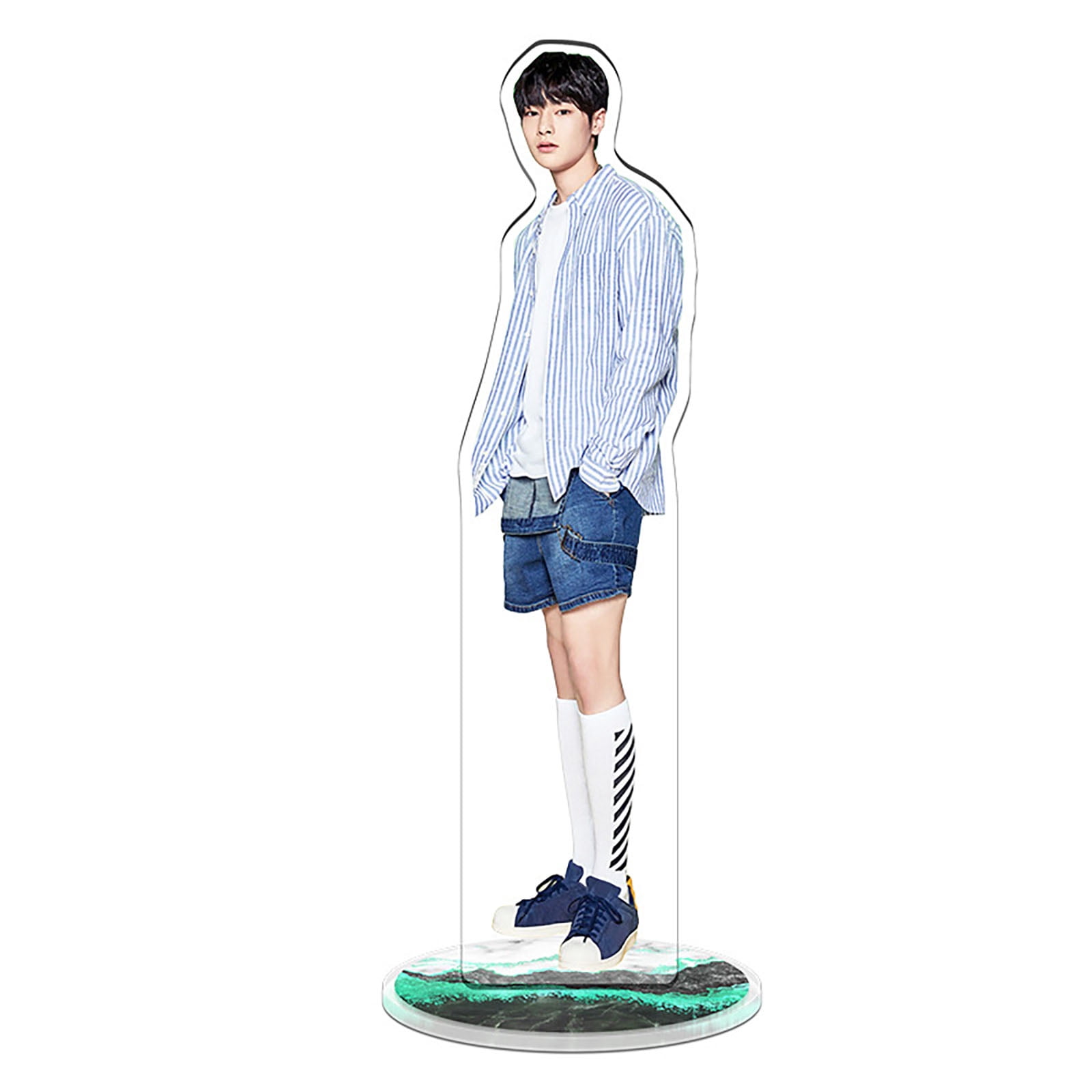 15.5Cm Celebrity Desktop Acrylic Standee F Idol Character Mini Stand ...