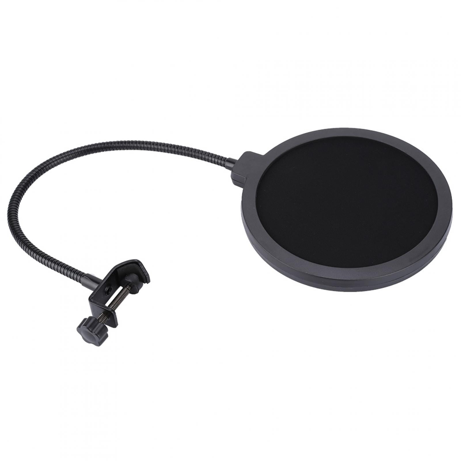 15.5cm Diameter Pop up Filter Spray Hood Microphone Recording Studio ...