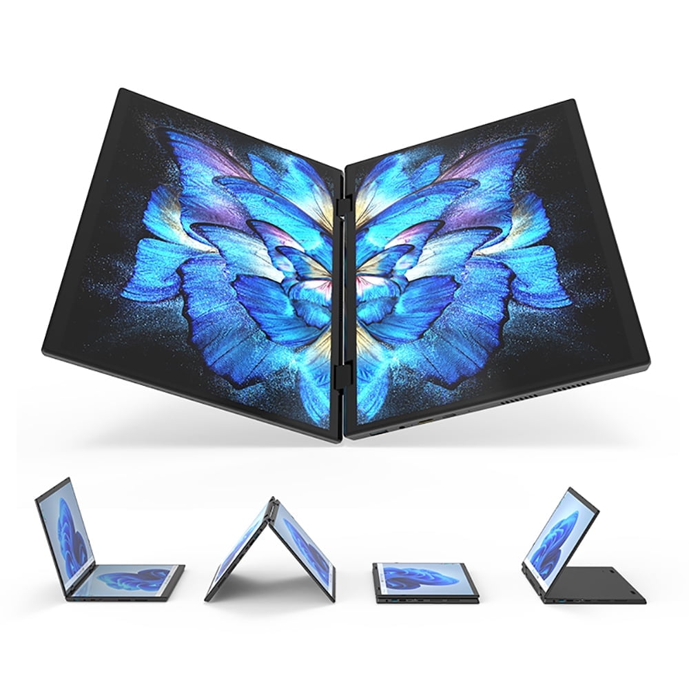 14" Dual Screen 2 in 1 Portable 360° Flip Touch Notebook- 16GB RAM+2TB ...