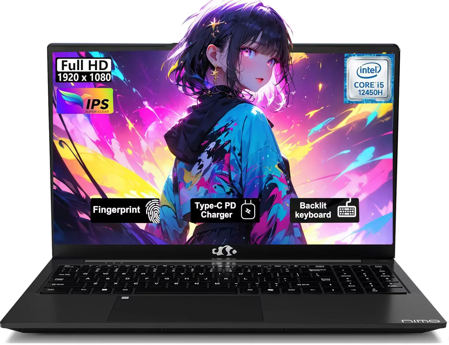 15.6" FHD Business Laptop: Intel 12th Core i5, 32GB RAM, 1TB SSD, 2 ...