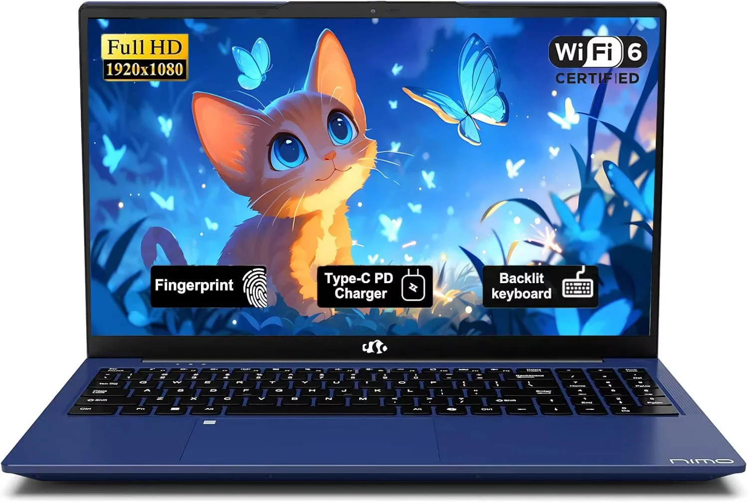 15.6" FHD Student Laptop, Intel N150 Processor (4-Core, up to 3.6GHz ...