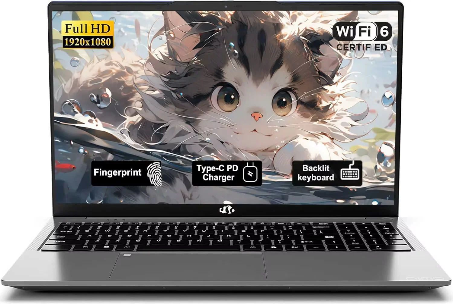 15.6" FHD Student Laptop, Intel N150 Processor (4-Core, up to 3.6GHz ...