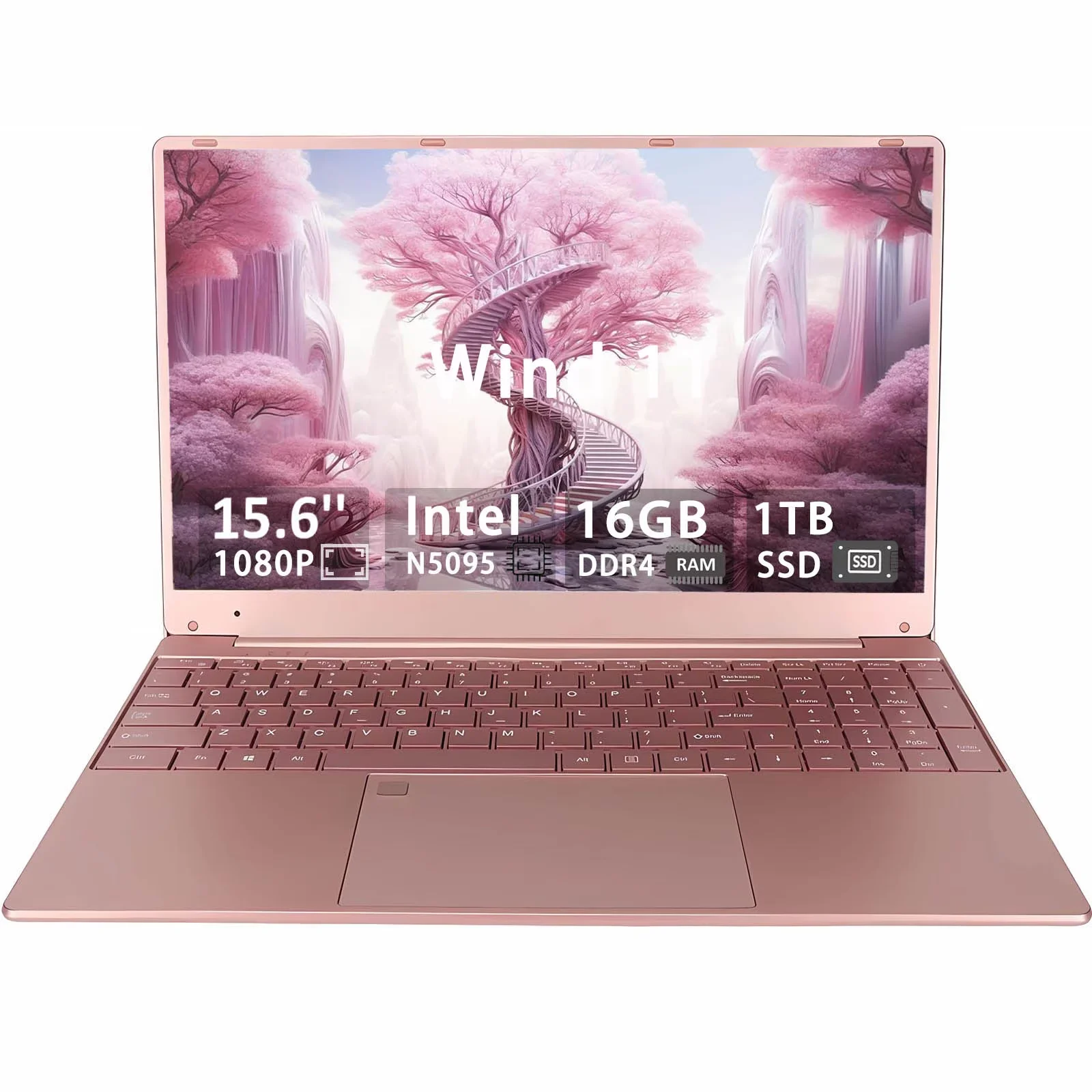 15.6 High-Performance Laptop, Intel ADL-N5095 Processor (Up To 2.9GHz ...