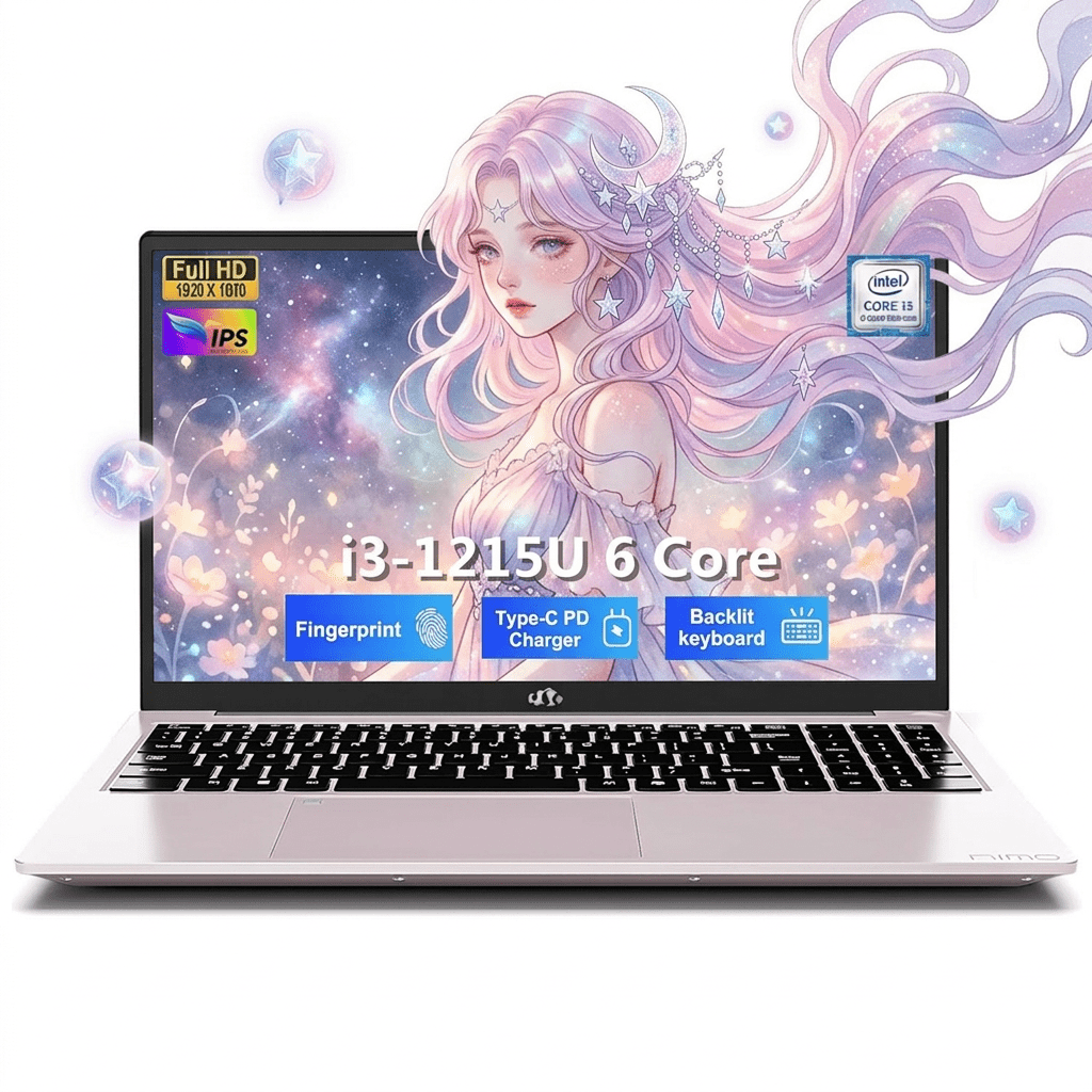 15.6" IPS FHD Laptop - 16GB RAM 512GB SSD Intel Core i3-1215U (Beat i5 ...