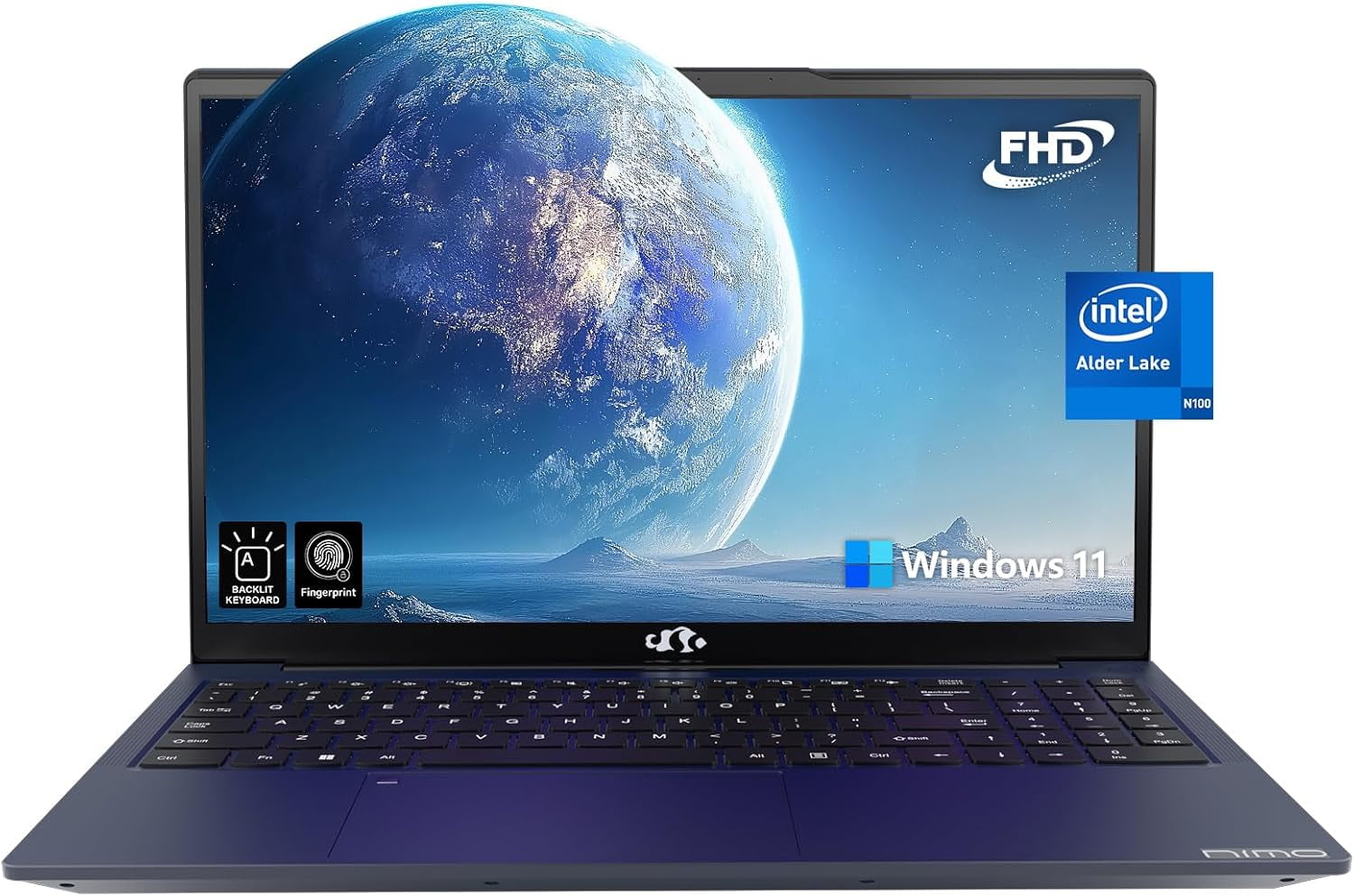 15.6 IPS FHD-Laptop, 8GB RAM 128GB SSD Intel Pentium Quad Core N100 ...