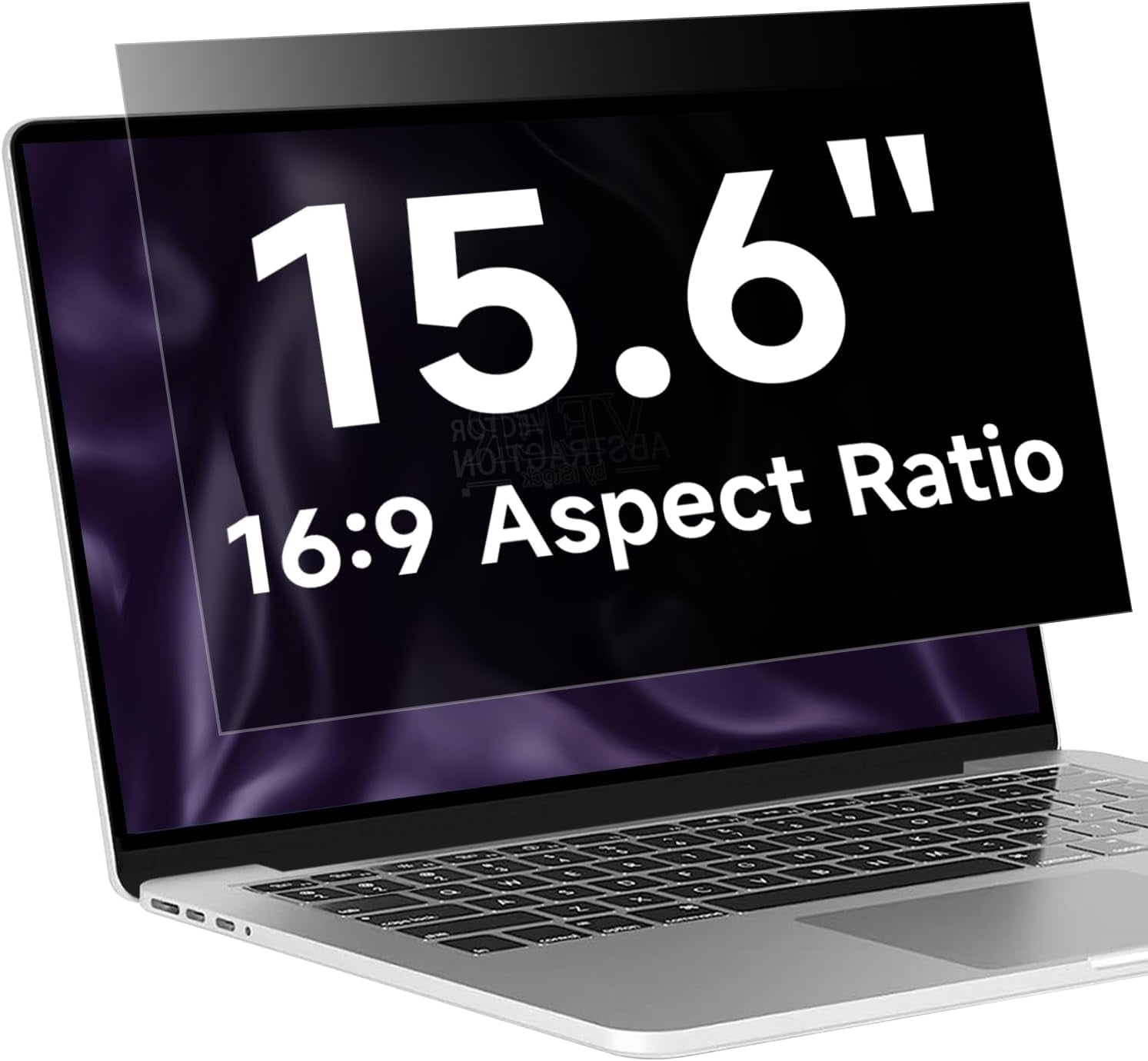 15.6 Inch 1920x1080 Laptop Privacy Screen Filter, Anti Blue Light Glare ...