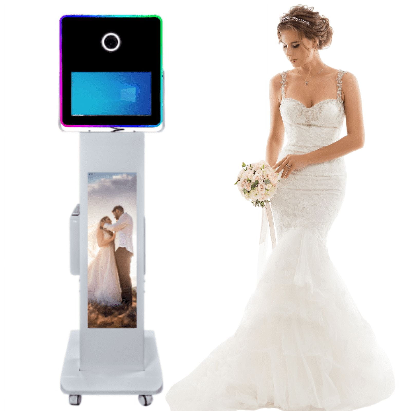 WideMeet 15.6inch DSLR Photo Booth Selfie Machine with LCD Touch Screen ...