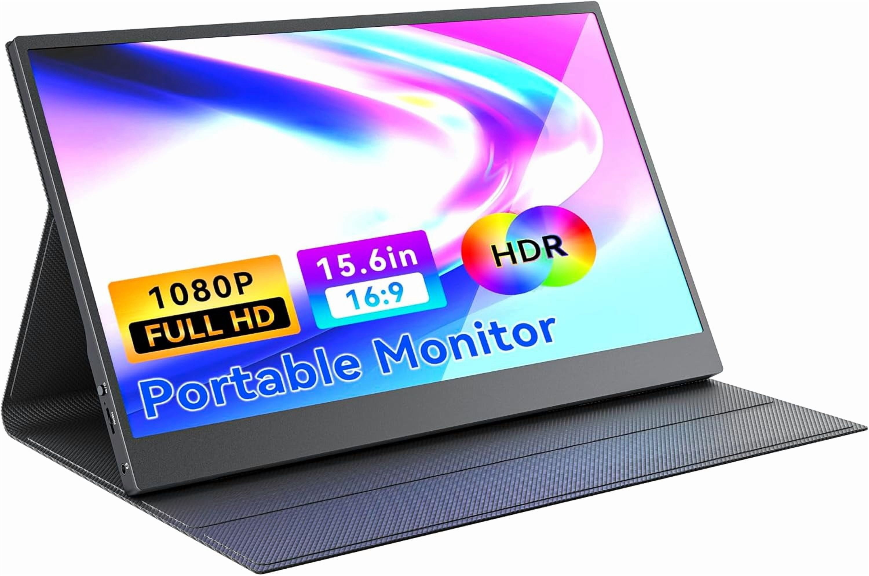 15.6 Inch Portable FHD 1080P IPS Display with C and Slim Travel Screen ...