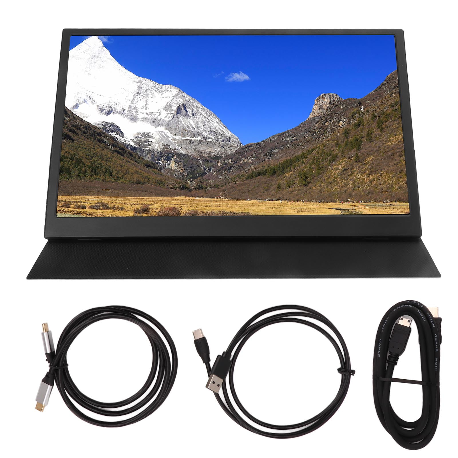 15.6 Inch Ultra Thin Portable Monitor 1080P FHD IPS Type C Laptop ...