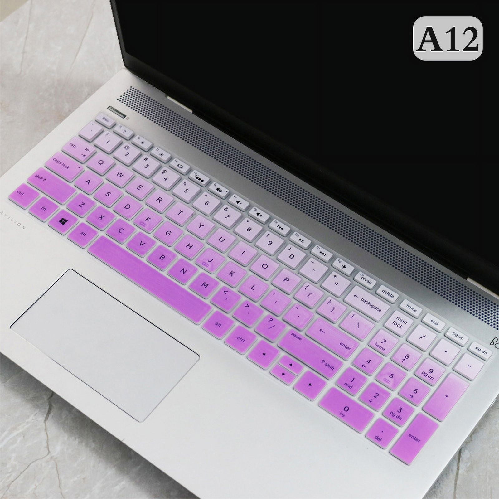 15.6 Inches Silicone Laptop Notebook Keyboard Cover Protector Film for ...